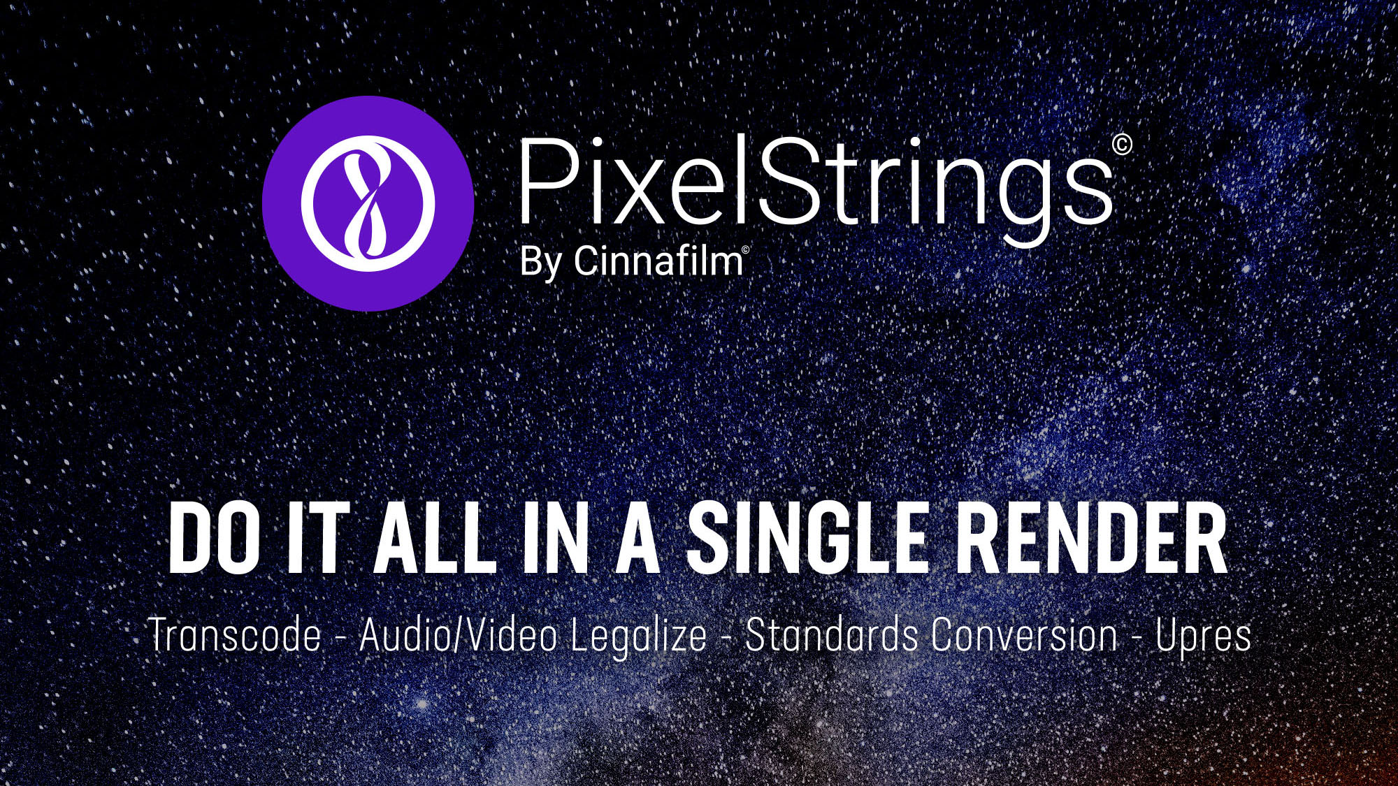 Cinnafilm - Standards Transcoding, Frame Rate Conversion and More